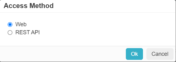 Configuring Admin portal policy